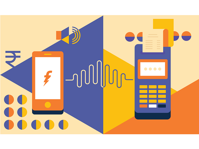 Landing page illustration by Yasar T A for Freecharge on Dribbble