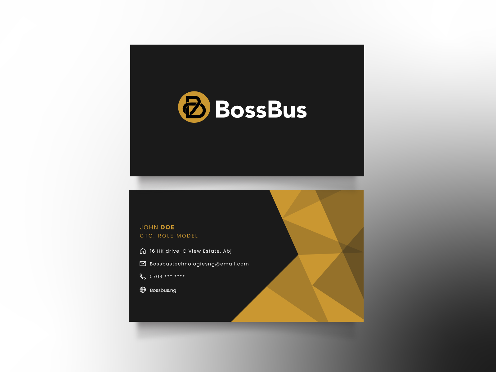 Complimentary card by Fahanmi Wuraoluwa on Dribbble