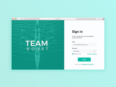 Sign in Web Page by Smaoui Imene on Dribbble