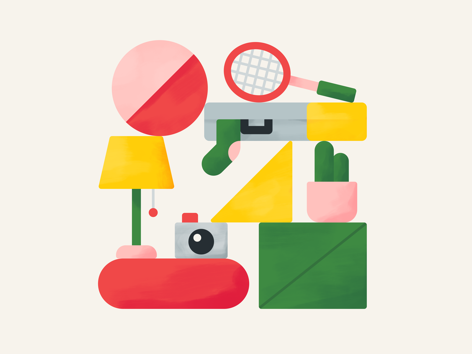 Dribbble - randomobjects_dribbble_01.png by Dennis Hoogstad