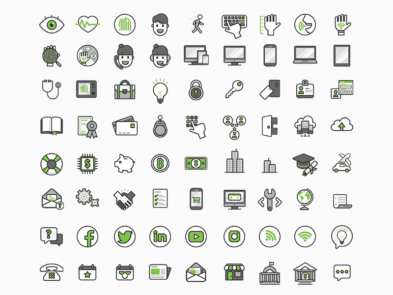 BioConnect Icons by Mippi on Dribbble