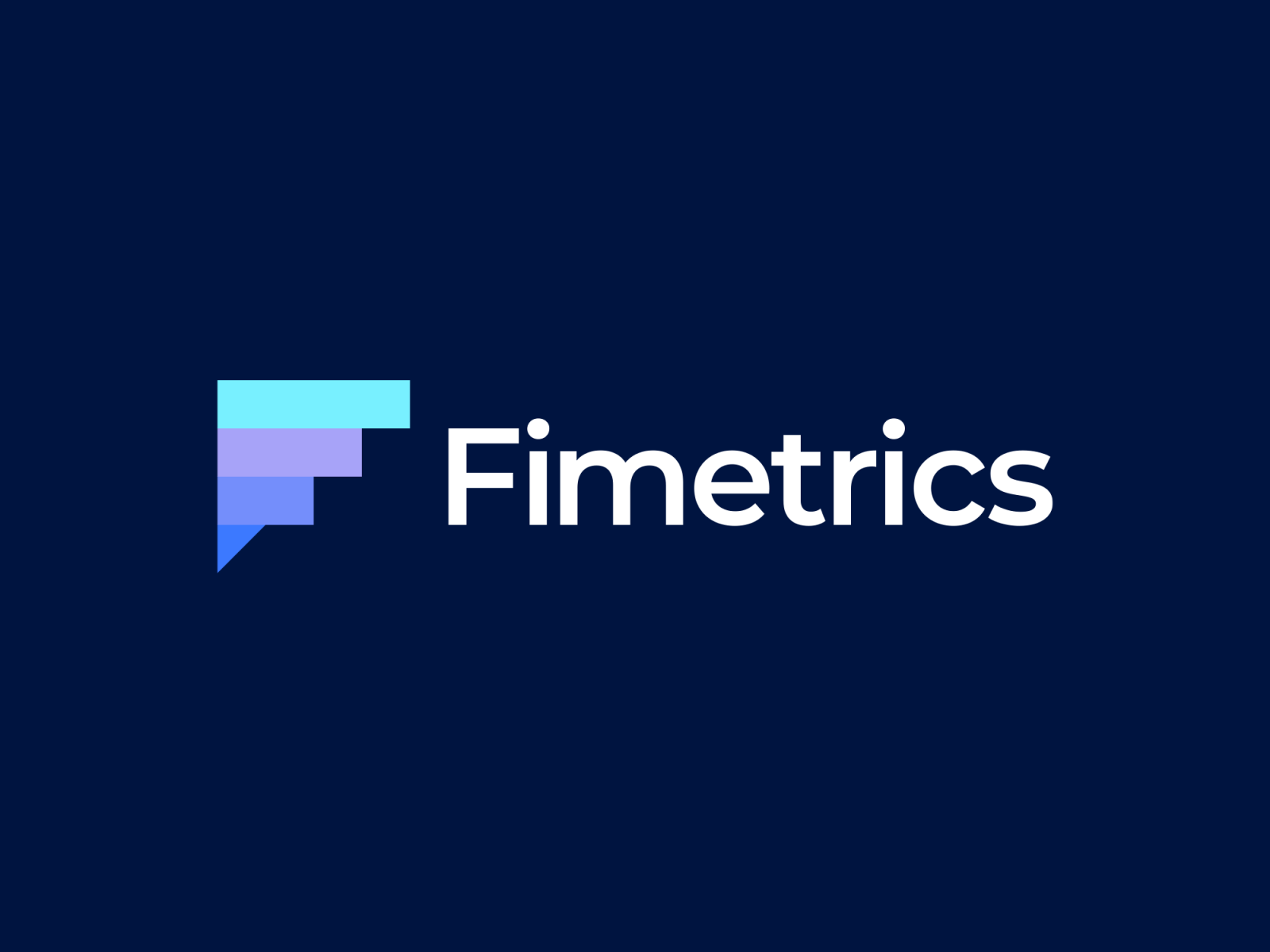 Fimetrics Logo by Gennady Savinov on Dribbble