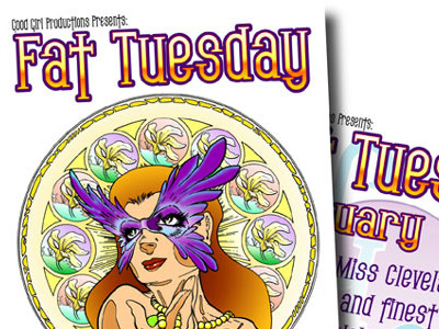 Fat Tuesday by William Beachy on Dribbble
