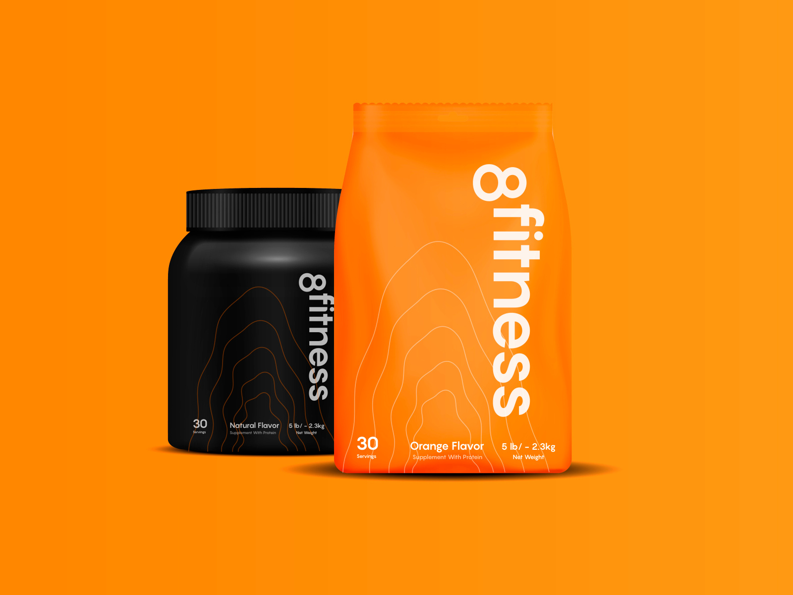 8fitness Brand by Lyon Agency on Dribbble
