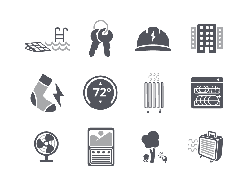 Home Profile Icons by Brooke Webster on Dribbble