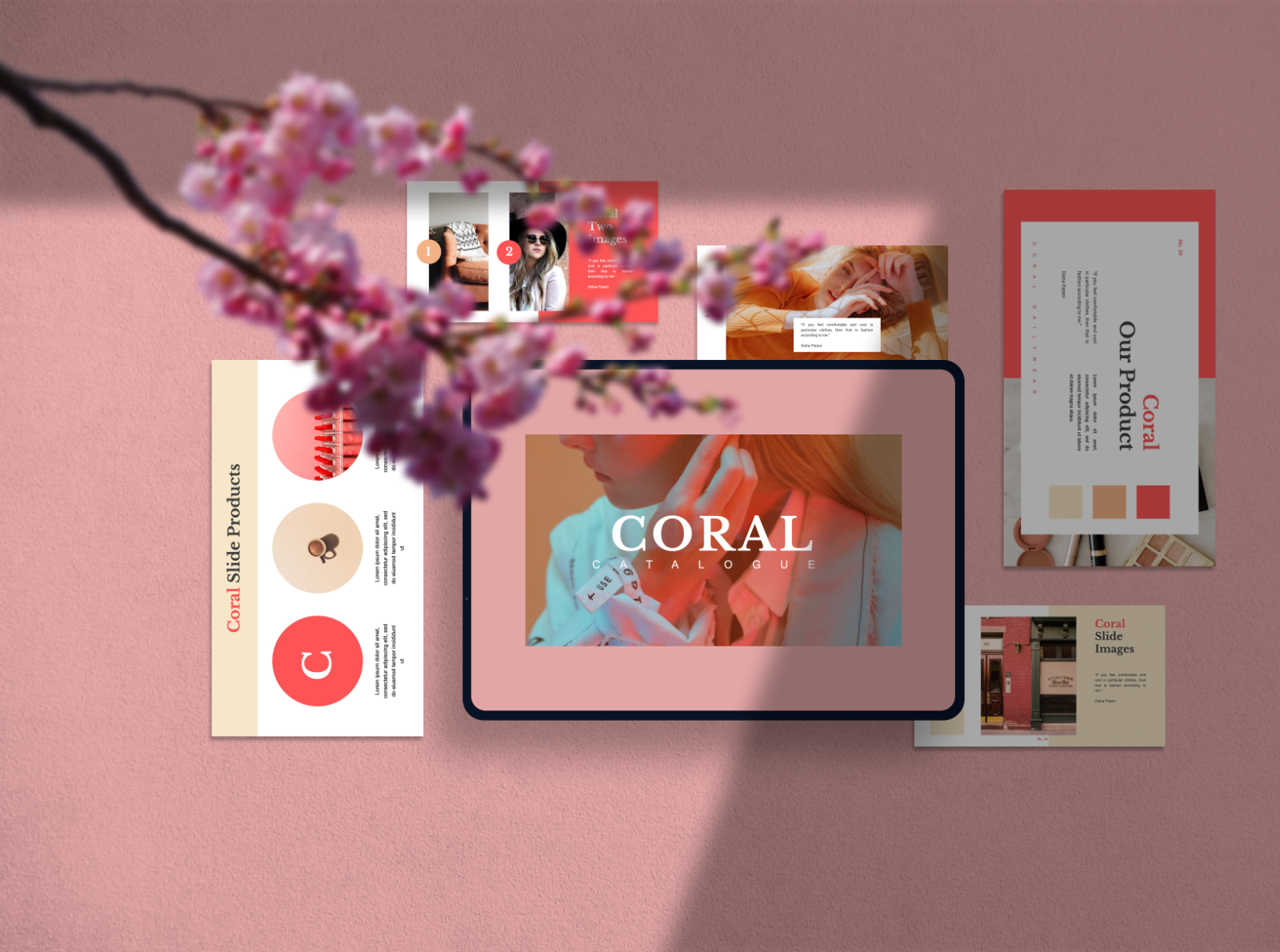 CORAL Powerpoint Template by uiplus on Dribbble