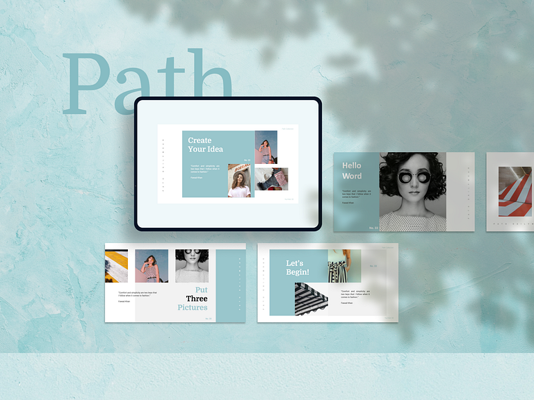 PATH Powerpoint Template by uiplus on Dribbble