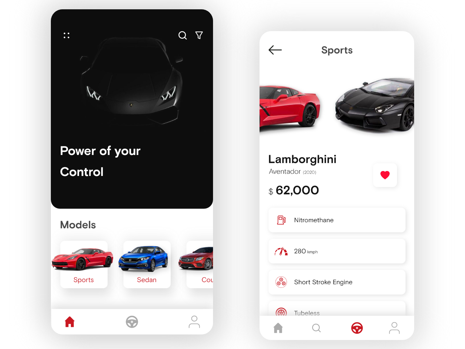 Daily UI - 034 Car Interface by Arulmani Venkatesh on Dribbble