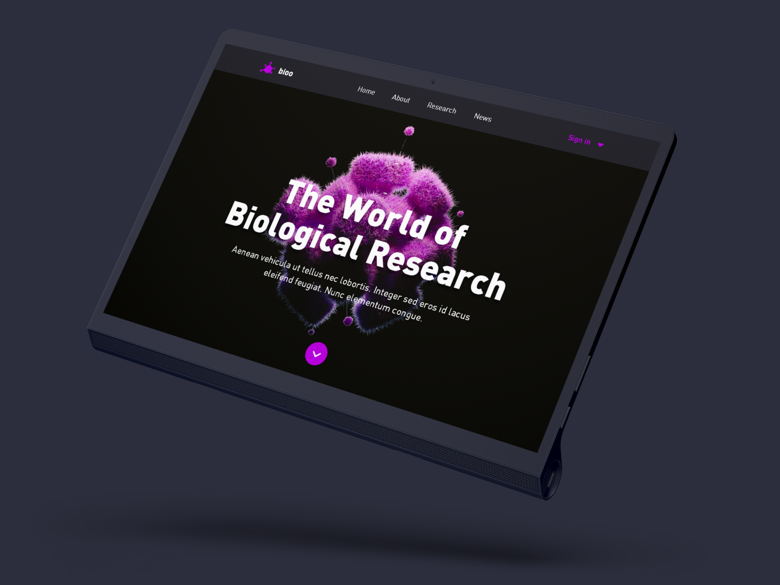 Daily UI Design Challenge | Day 44 | Header Navigation by DesignSense ...