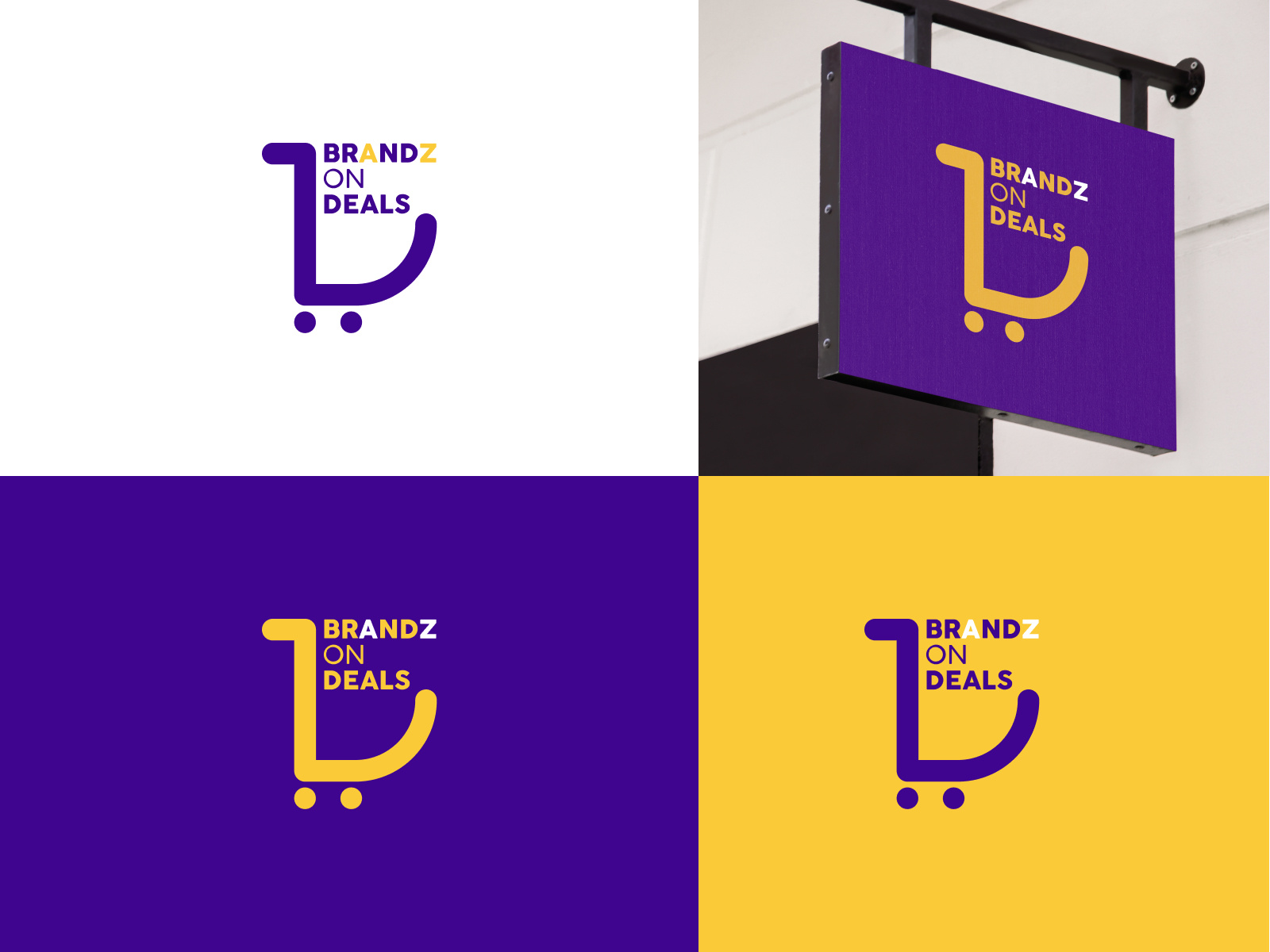 Brand Deals Logo by Pop Daniel M on Dribbble