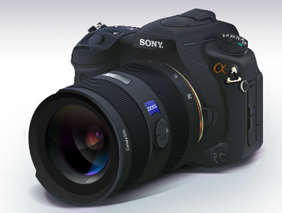 Camera Drawing by Mike Puglielli on Dribbble