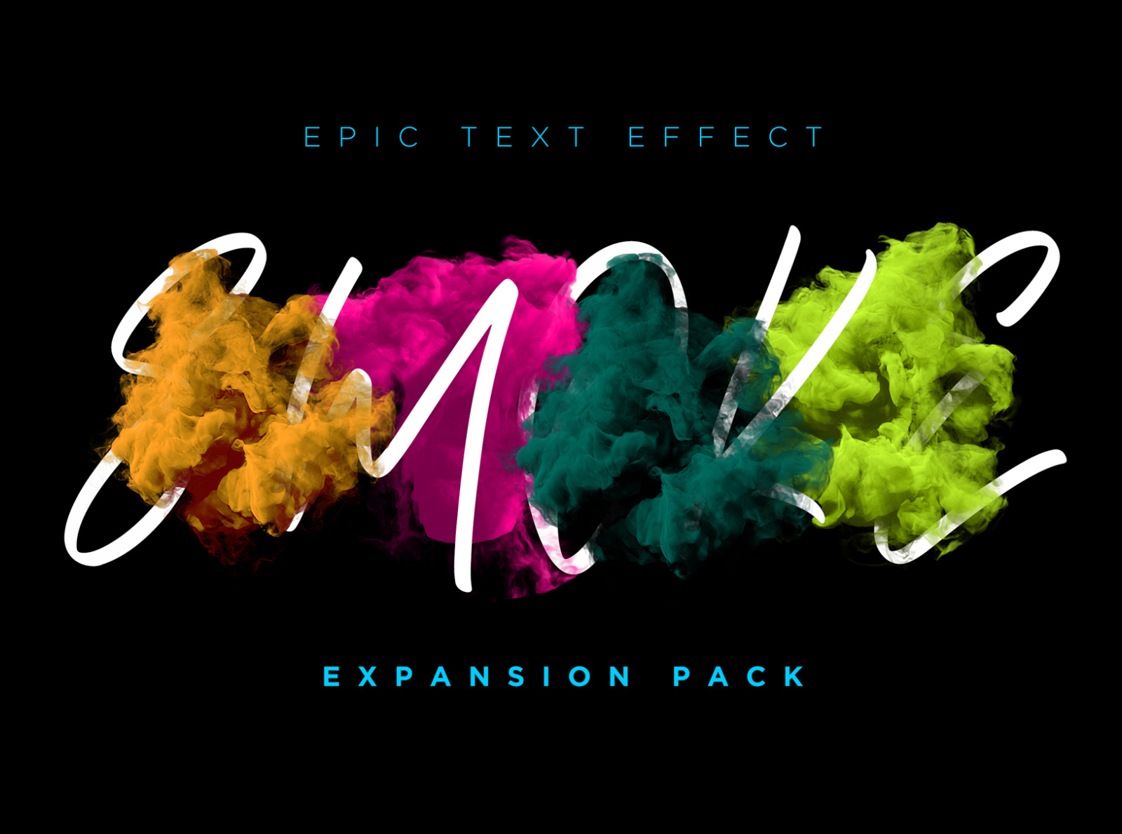 Smoke Text Effect by Megan Smanjak on Dribbble