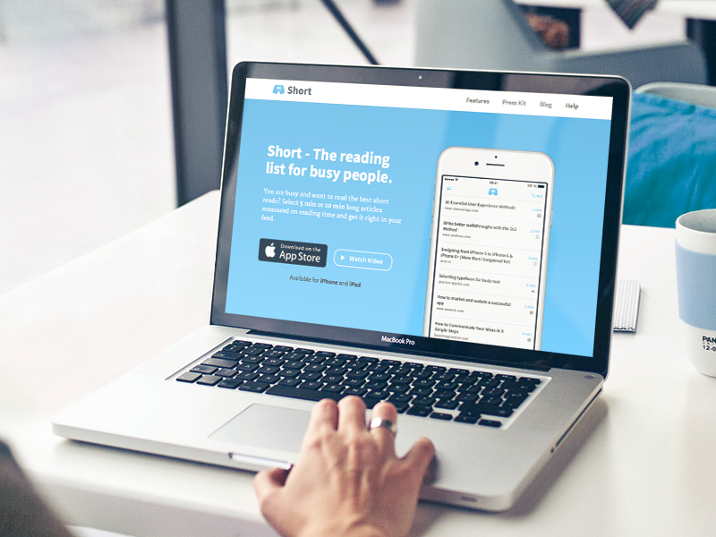 Short Website by Alex Muench for Short on Dribbble