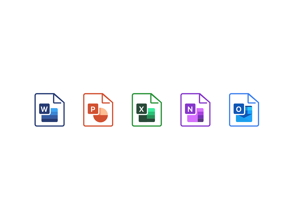 File Icons: Exploration by Alex Muench on Dribbble