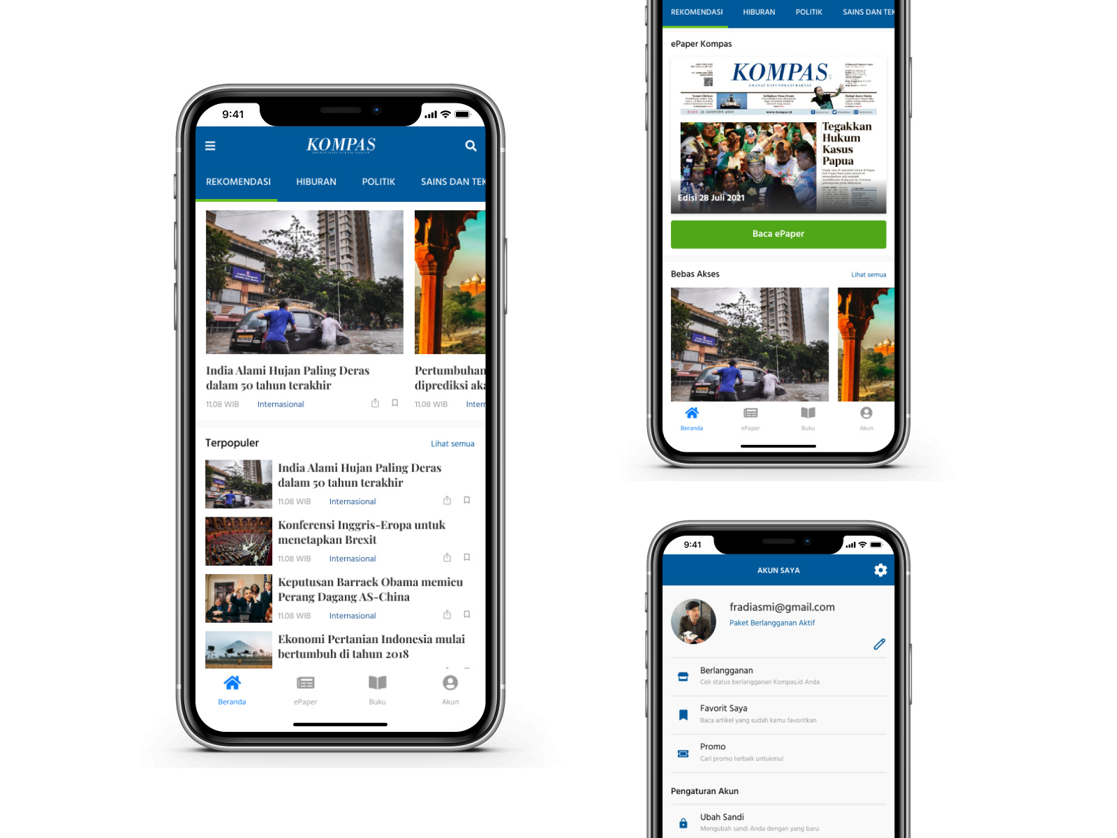 Kompas.id Revamp by Fathurrahman Adiasmi on Dribbble