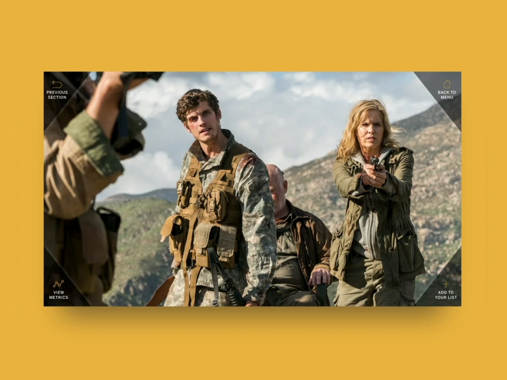 Interactive Television concept for AMC by WIREWAX on Dribbble