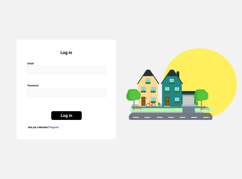 Simple Login Page by Enola Roland on Dribbble
