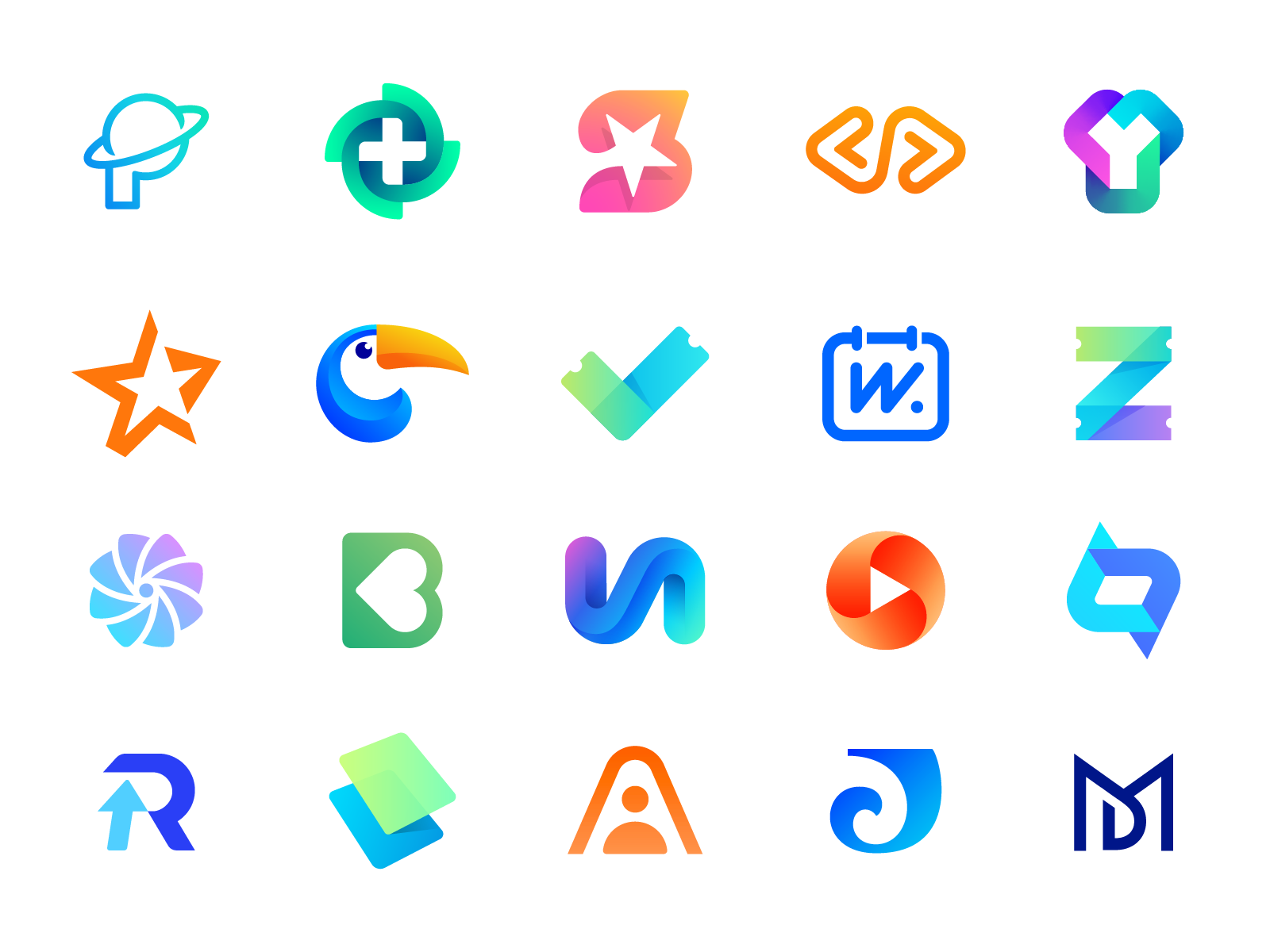 New Logo Collection (#6) logos, mark, design by Mihai Dolganiuc on Dribbble