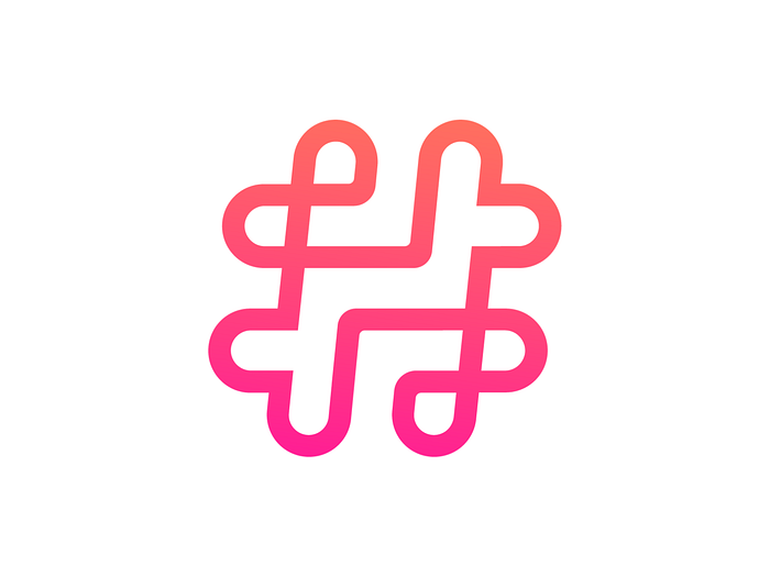 Browse thousands of Hashtag Logo images for design inspiration | Dribbble