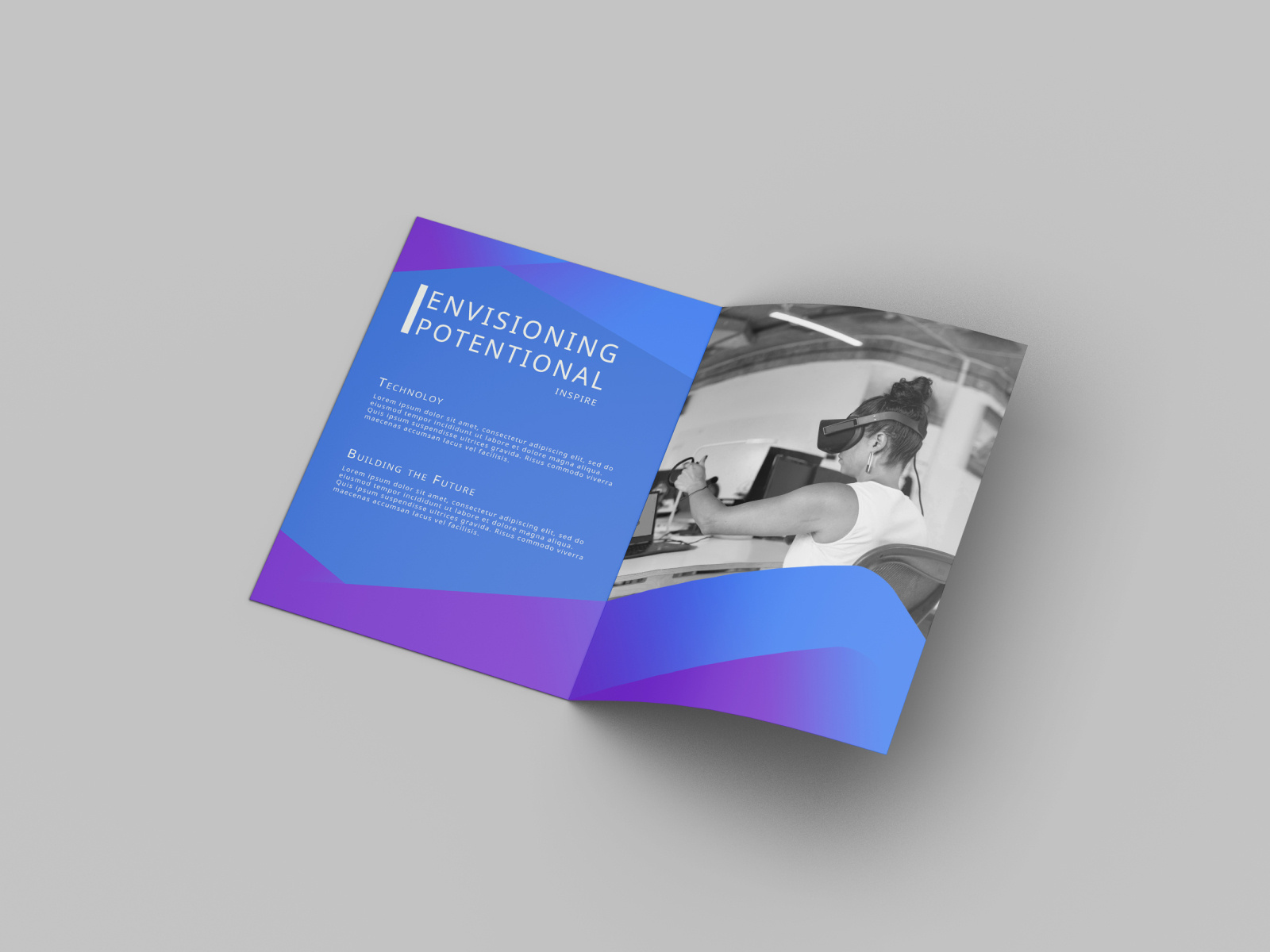 A4 Technology Brochure by N A U Q on Dribbble