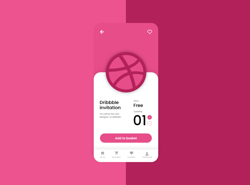 Invitation by Edward Tofan on Dribbble