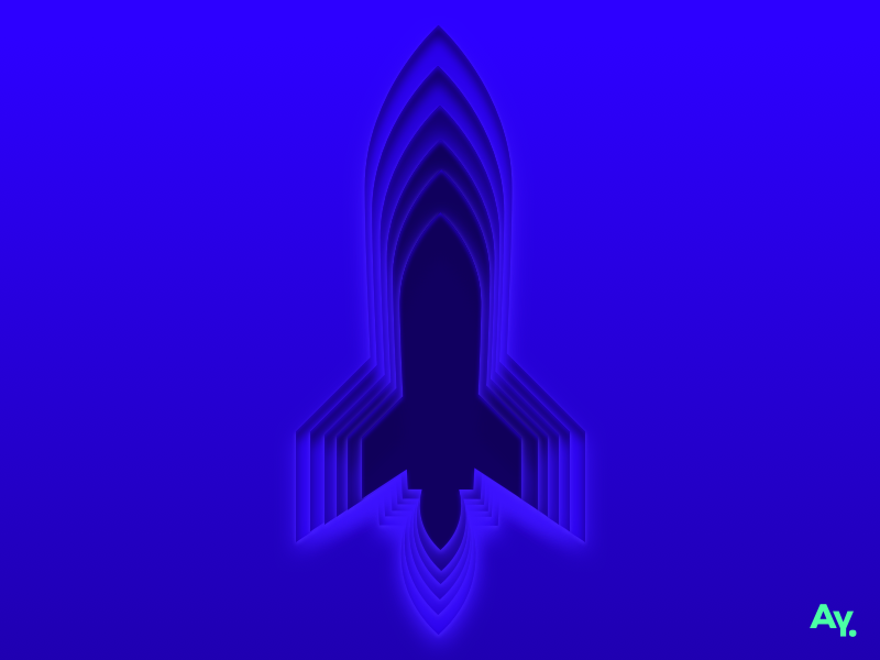 Layers - Rocket by Aycan Elijah on Dribbble