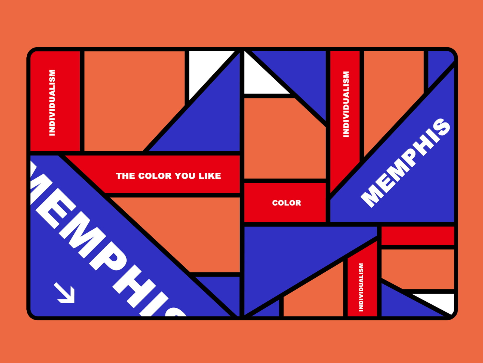Color contrast web page exercises by Willow on Dribbble