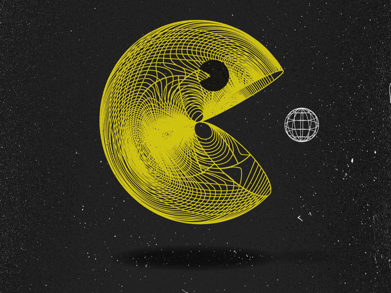Pac-Man! by Major Wave Creative on Dribbble