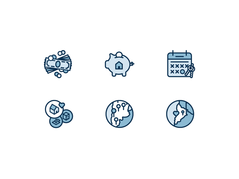 Features Icons by Carla Corrales for Aerolab on Dribbble