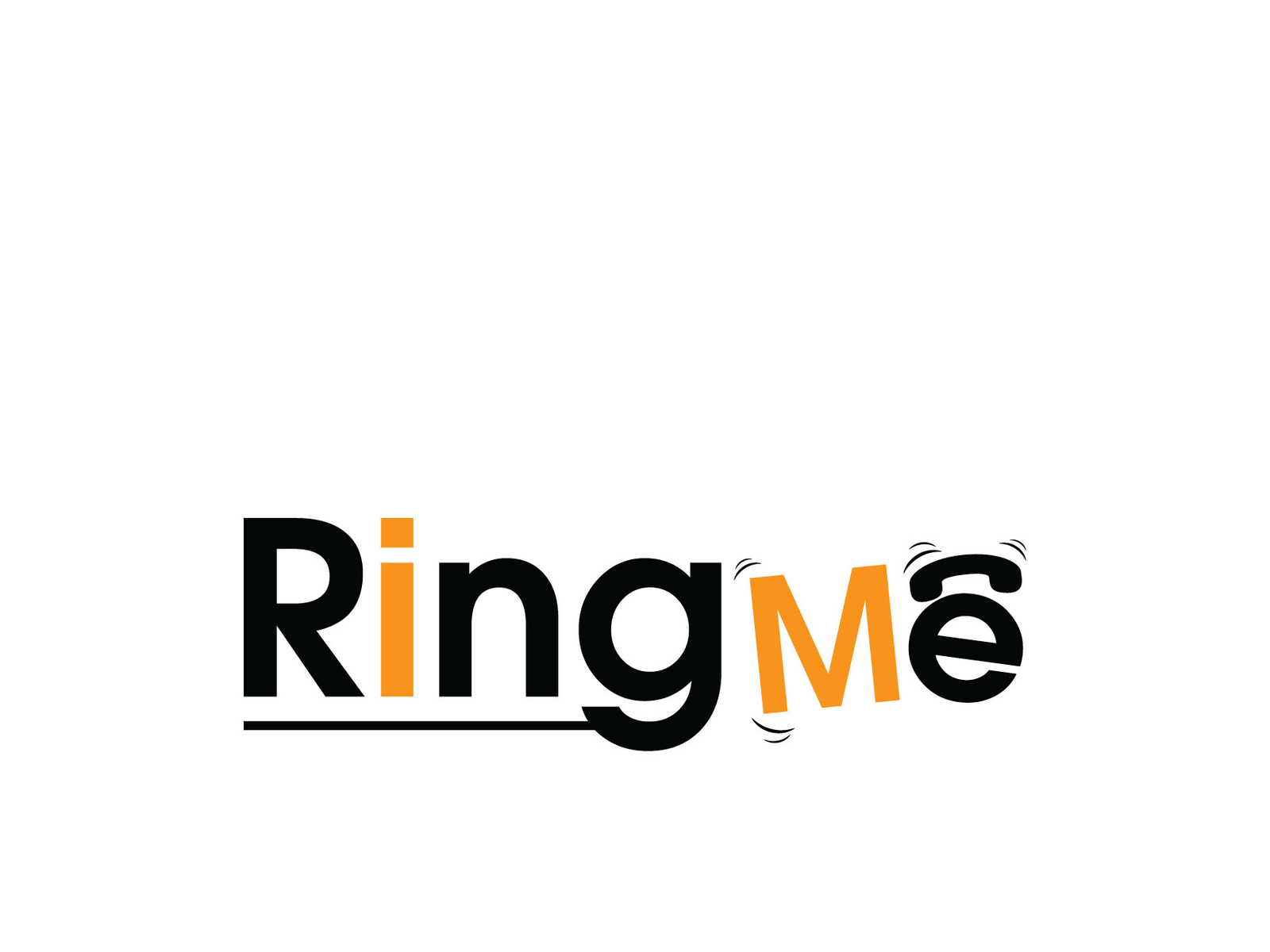 Logo Ringme by Nanthika Wongyai on Dribbble