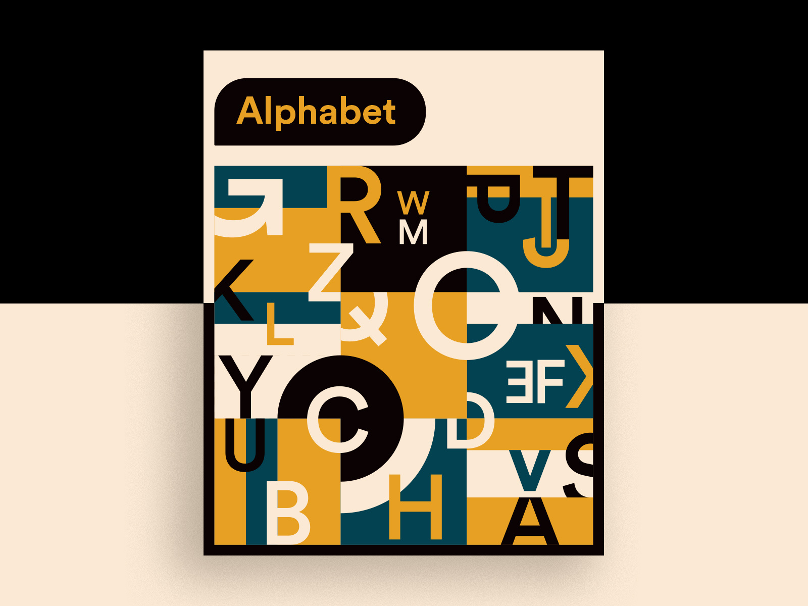 Circular Typeface Book - Alphabet by Thanh Soledas on Dribbble