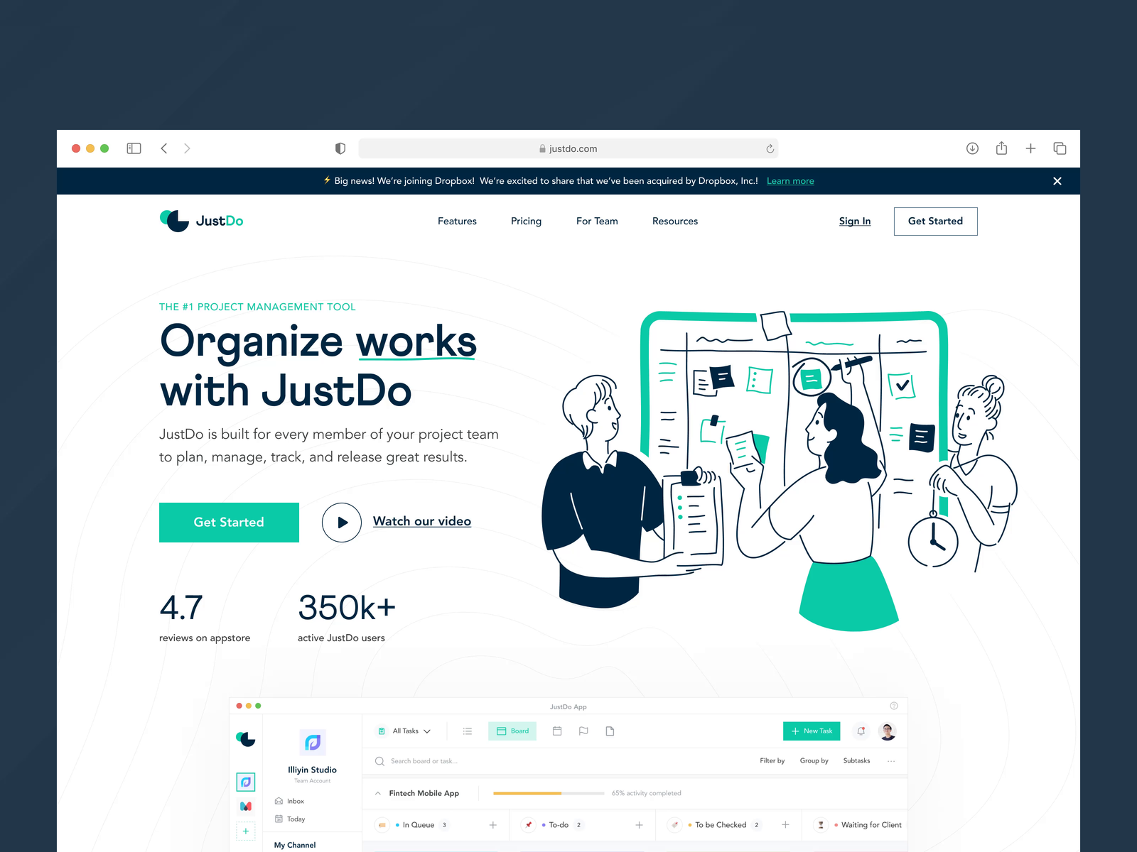 justdo-task-management-tools-landing-page-by-firman-noor-for-illiyin