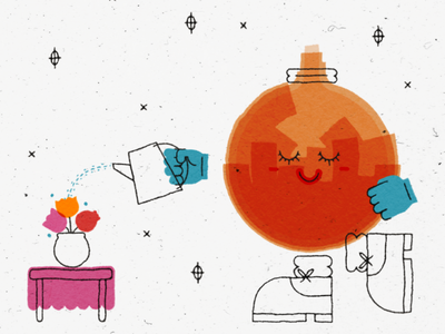 onion gardener by Issy Lester on Dribbble