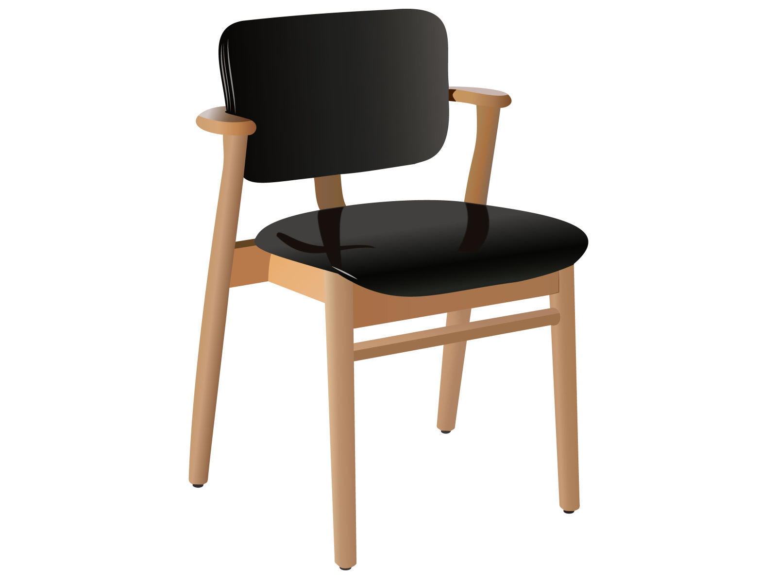 Realistic Chair illustration by Uzeer Aslam on Dribbble