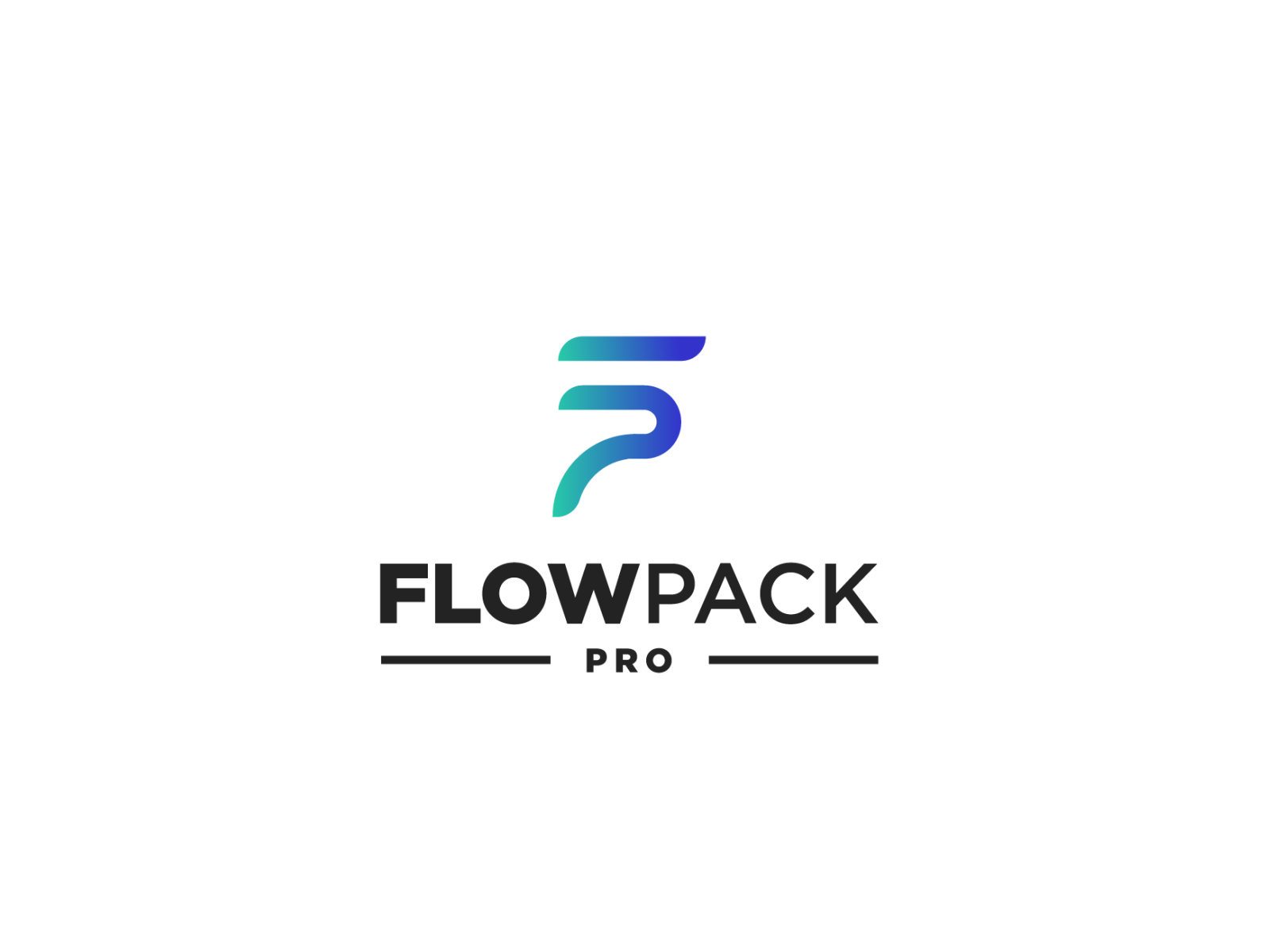 Flow Pack pro Logo by MD Bodiuzzaman on Dribbble