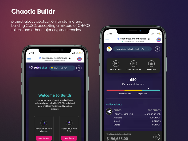 Chaotic Buildr App Project by Luthfi Rahmad Susanto on Dribbble