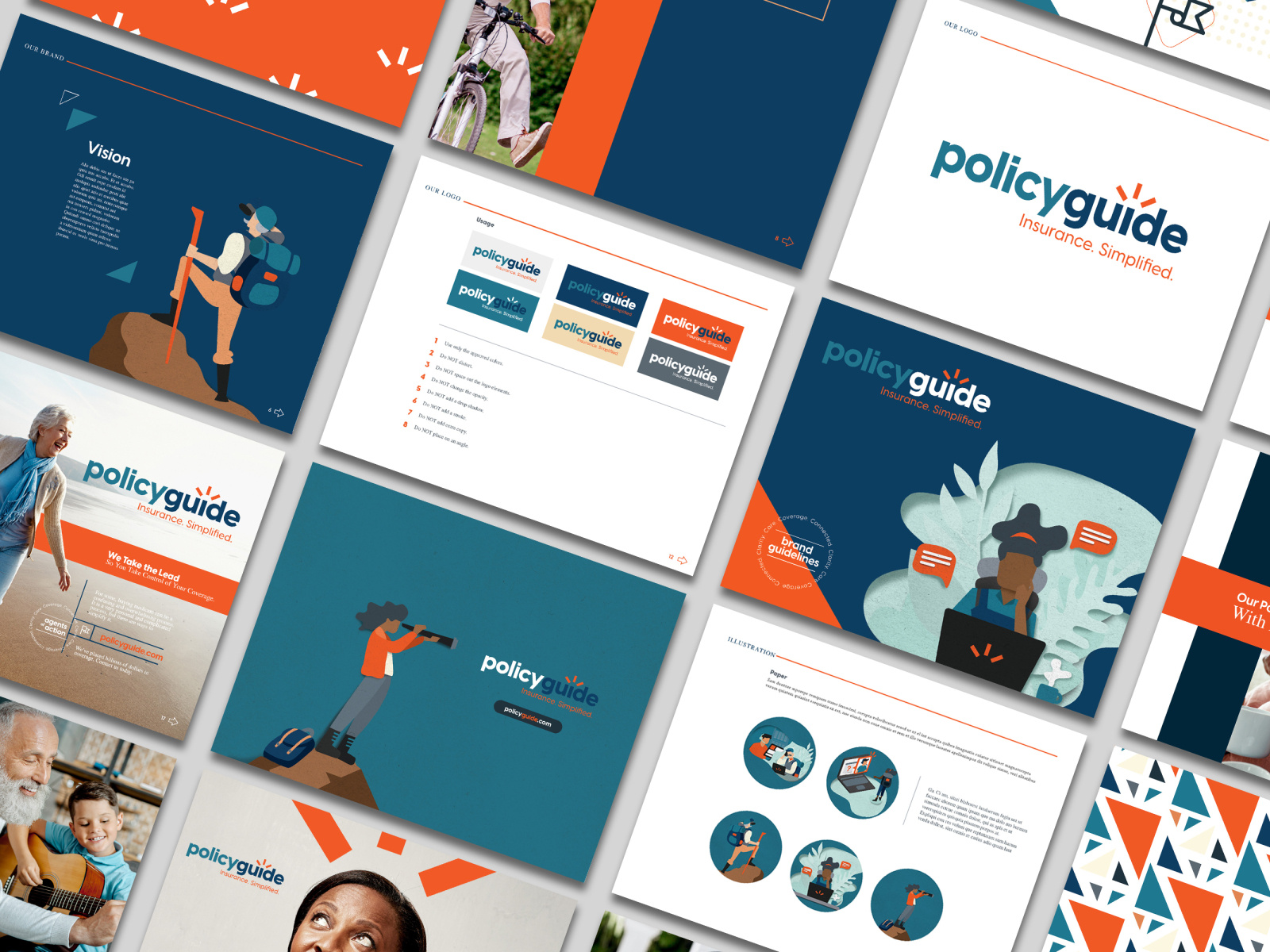 Policy Guide Brand Guidelines by Liz Long on Dribbble