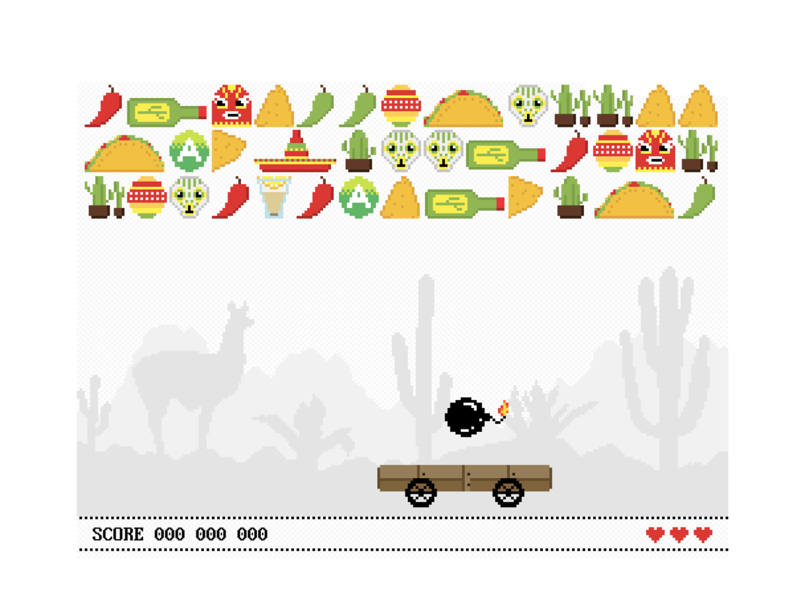 Browser game illustration / pixel art by Vitalya Kashfutdinova on Dribbble