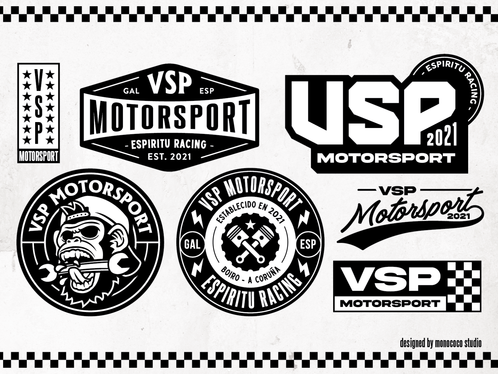 VSP Motorsport - Branding by MonoCoco Studio on Dribbble
