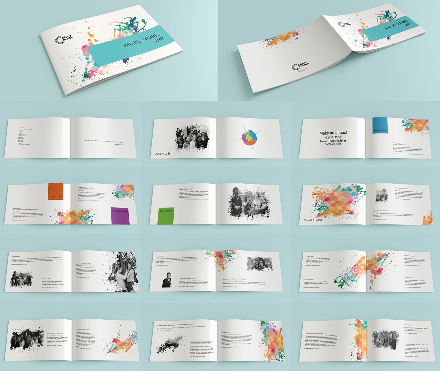 Values Stories Booklet by Jelena Stanin on Dribbble