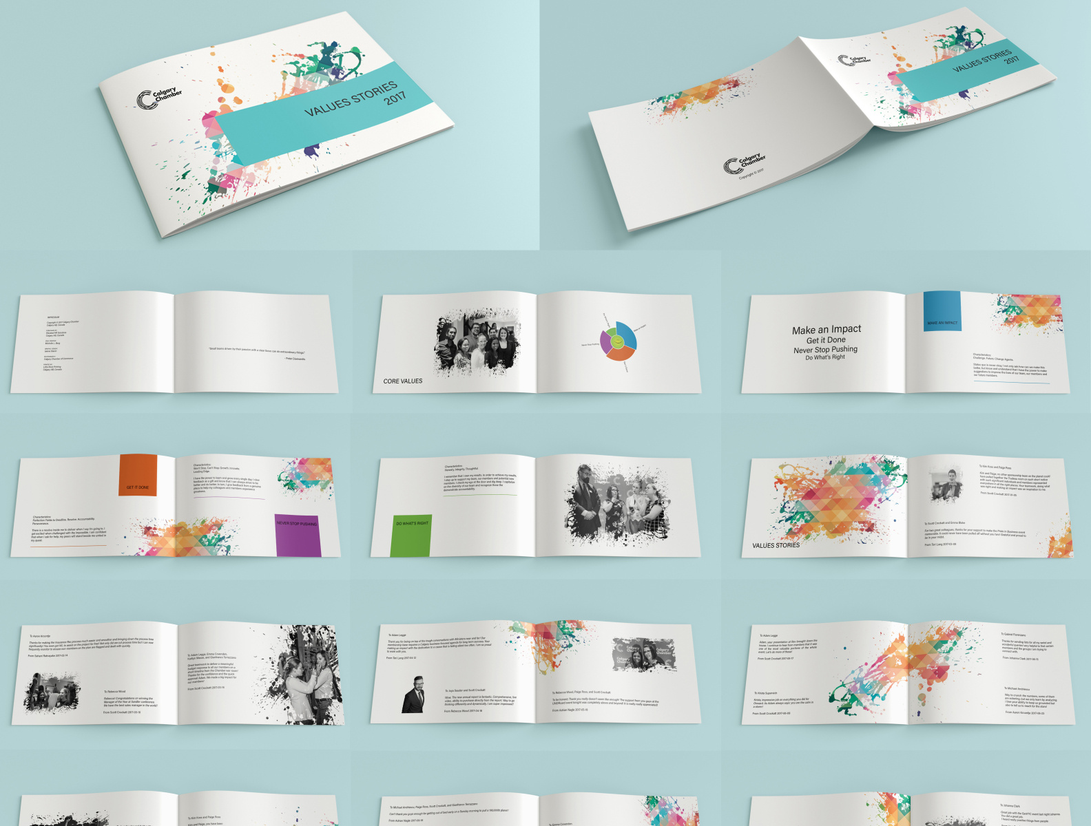 Values Stories Booklet by Jelena Stanin on Dribbble
