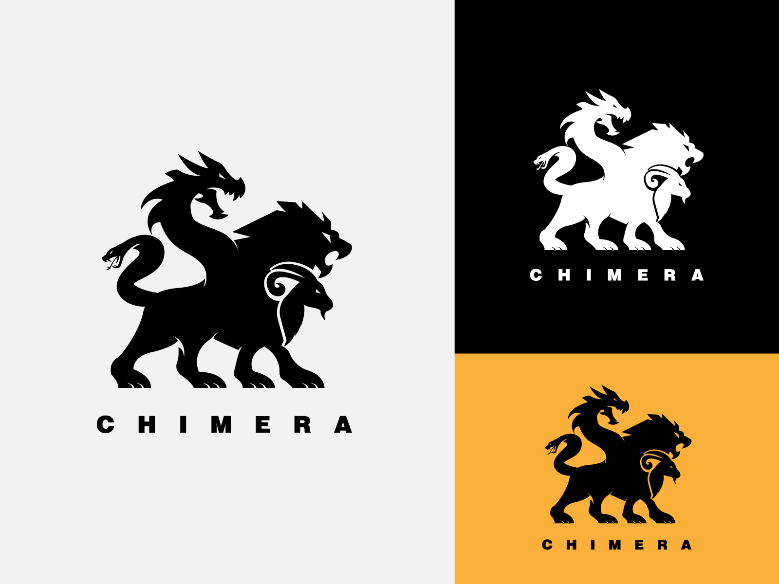 Chimera Logo by Usman on Dribbble