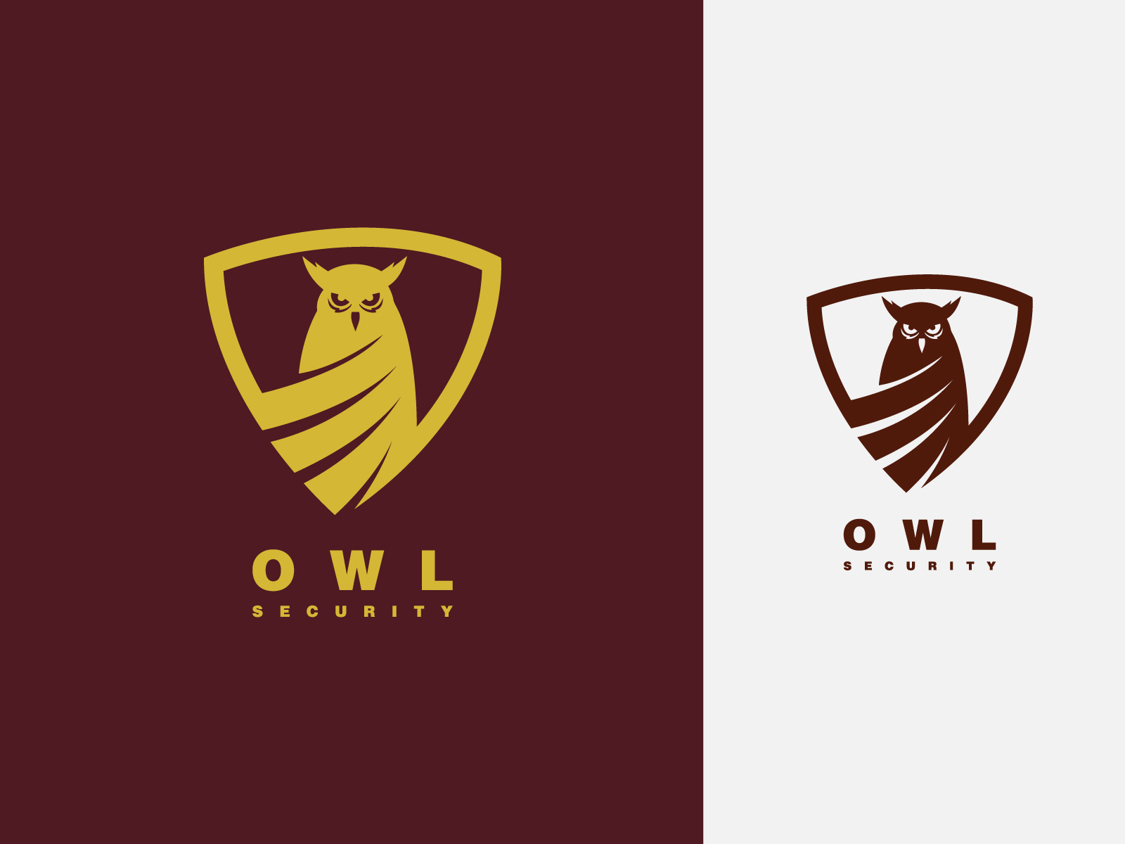 Owl Logo by Usman on Dribbble