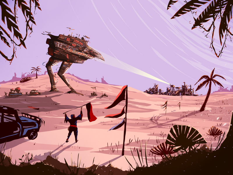 La Machine by Siron Molland on Dribbble