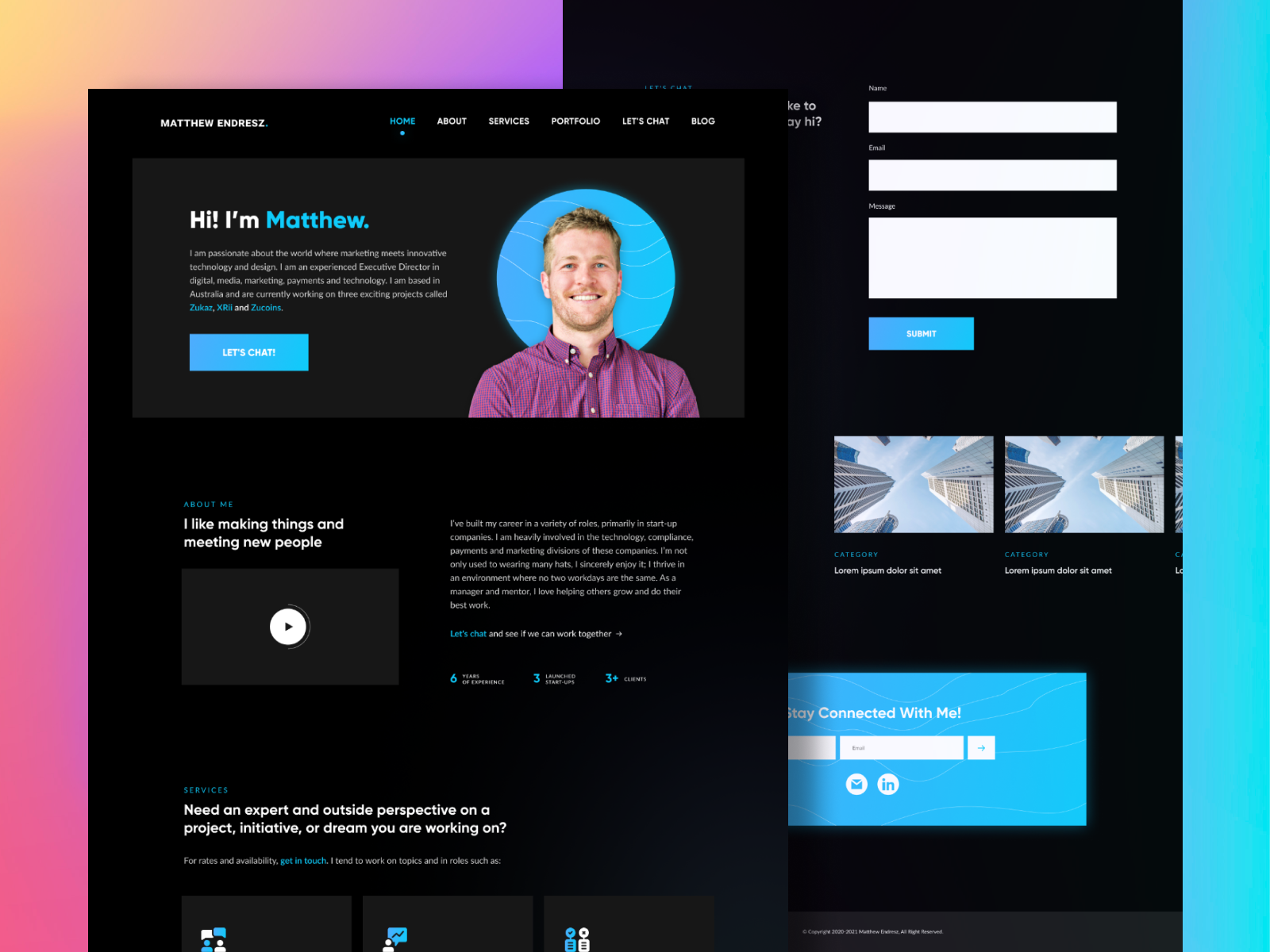 Website Porfolio by Pixel True on Dribbble