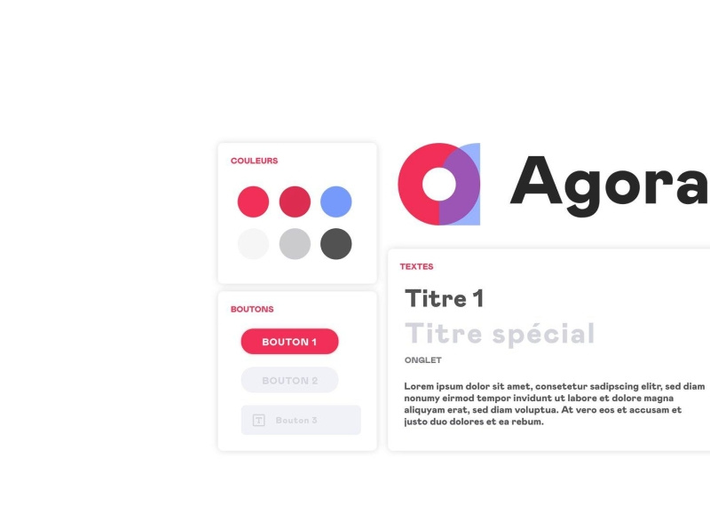 Agora by BDes UI/UX Design by lecolededesign on Dribbble