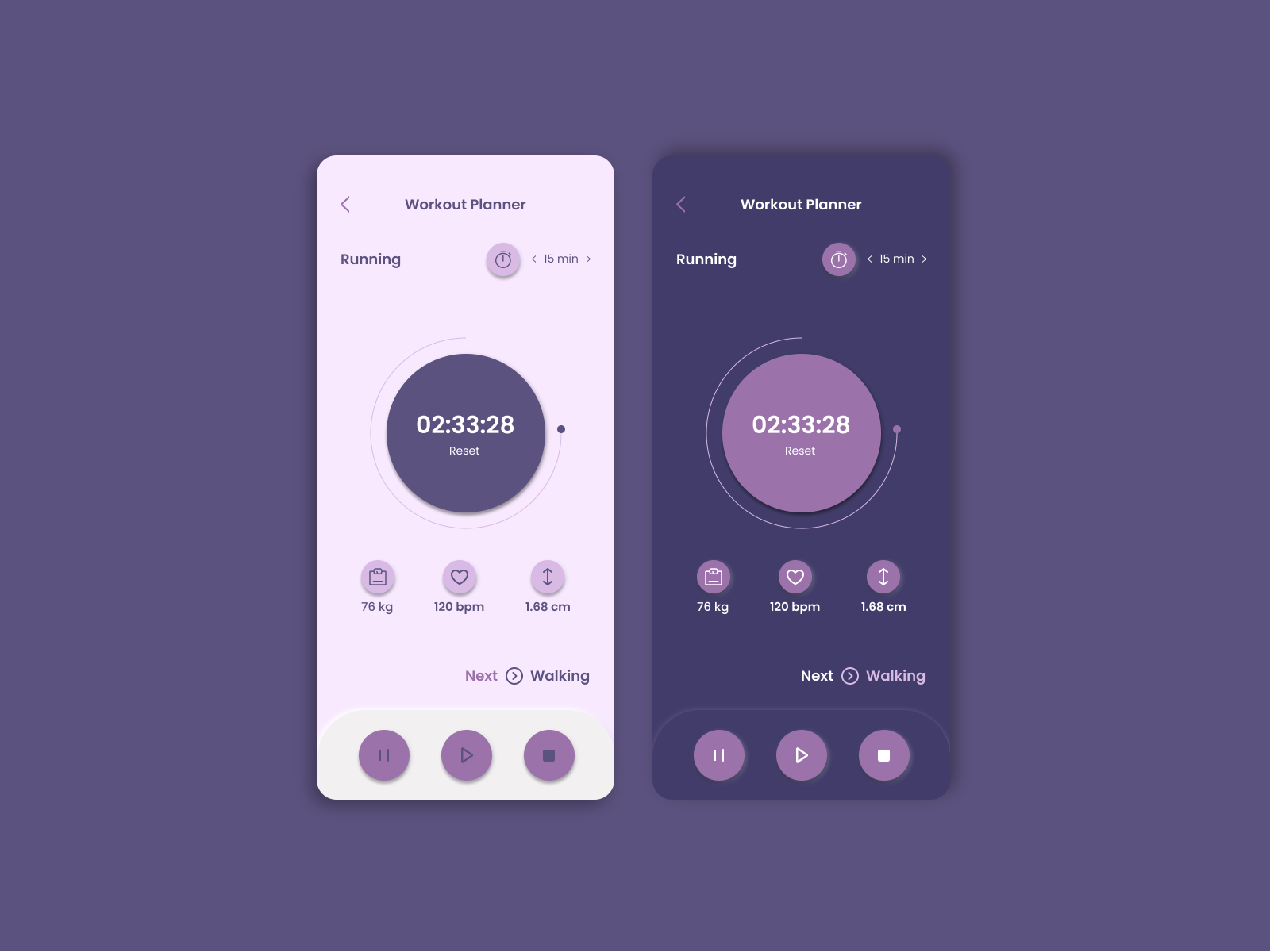 Daily UI #014 - Countdown Timer by Majo Paskuvan on Dribbble