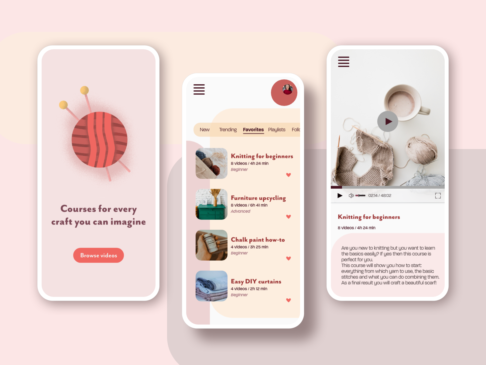 Daily UI 057 - Video player by Anna Elter on Dribbble