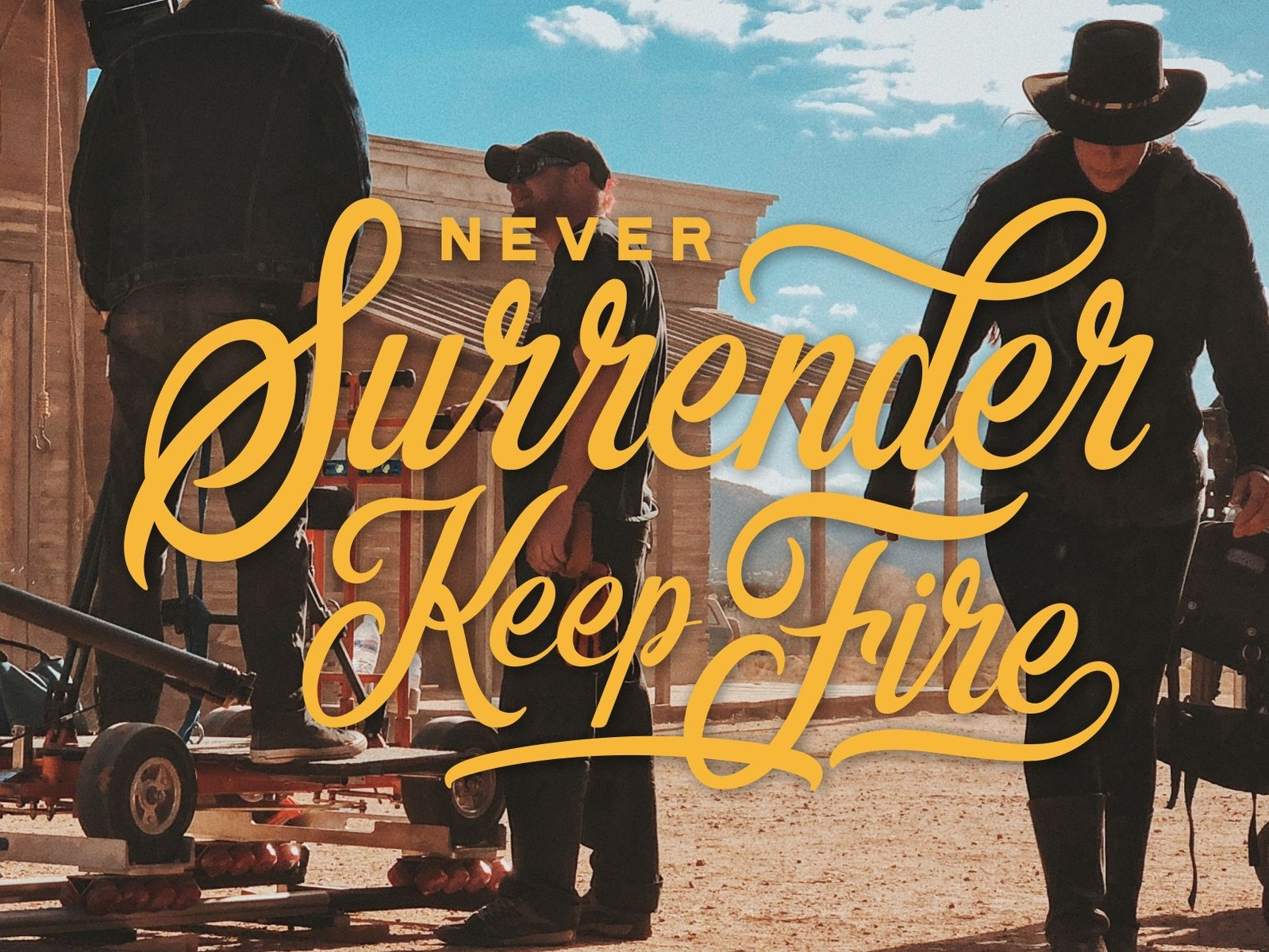 Never Surrender Keep Fire by Ngene on Dribbble