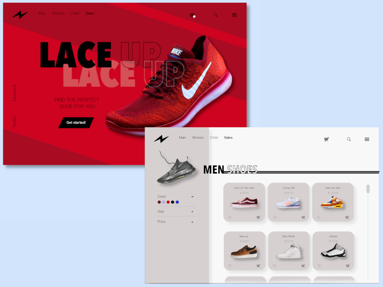 Lace Up by Nicole Colleoni on Dribbble
